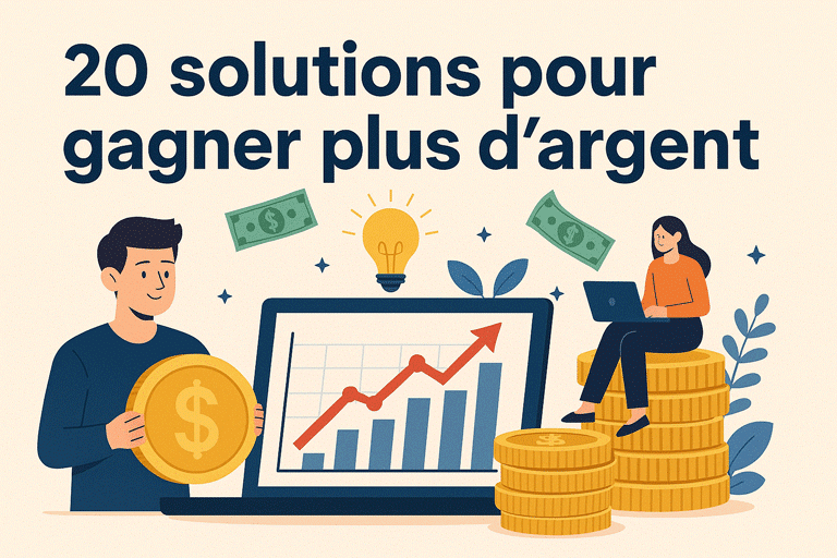 Comment gagner plus d'argent : 20 solutions efficaces et durables